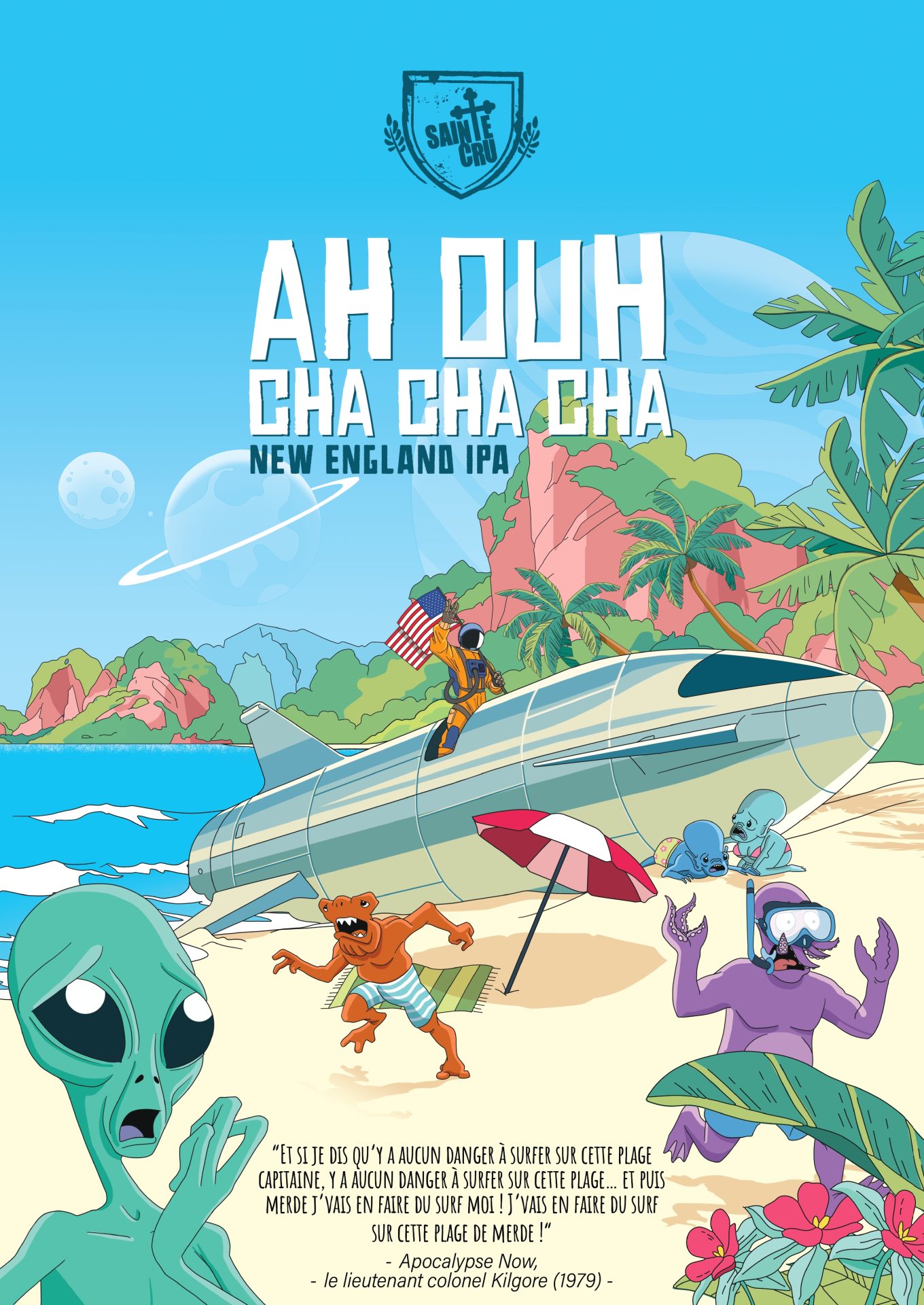 AH OUH CHA CHA CHA - Brasserie Sainte Cru